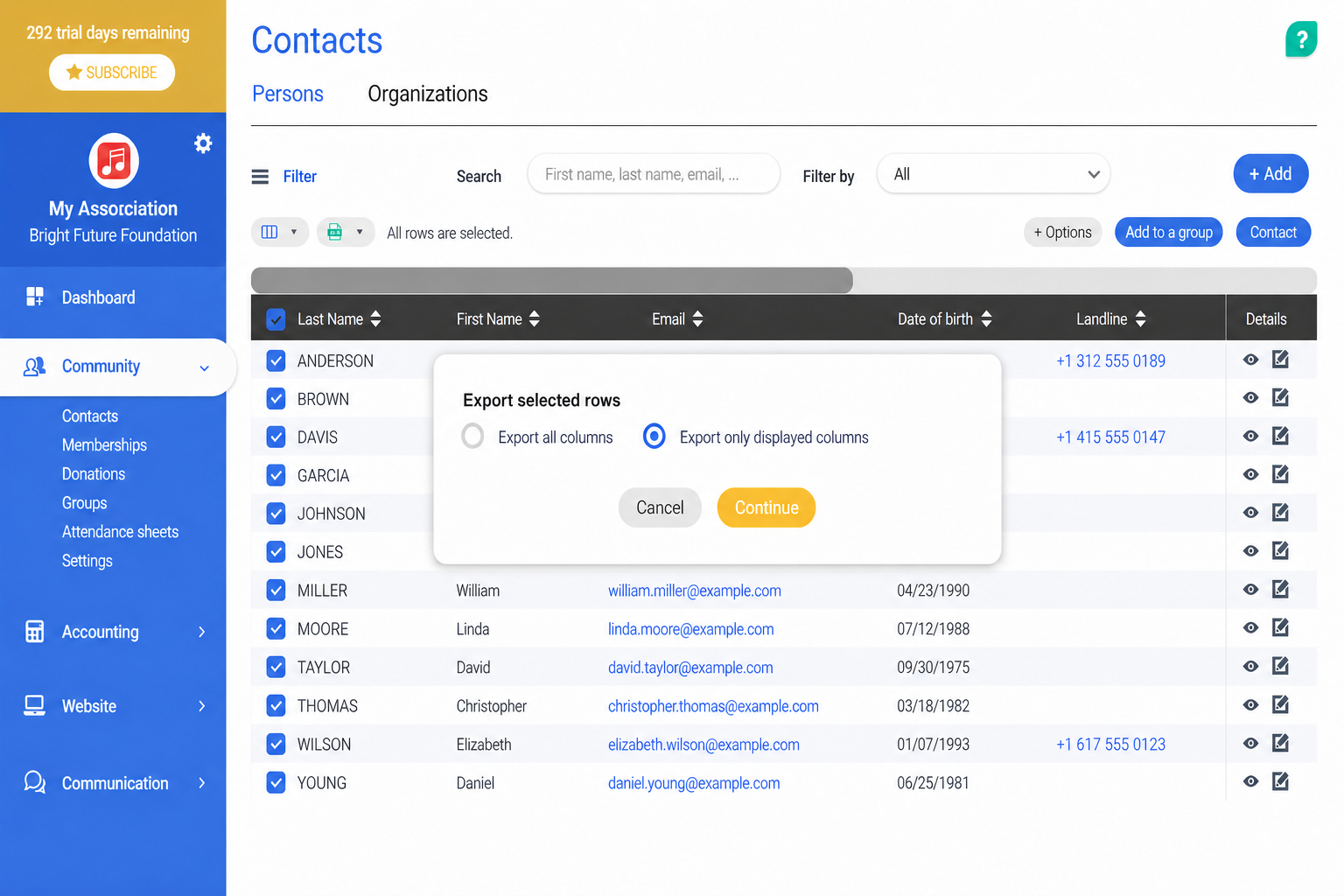Using an Import to Update Your Contacts Database – Help Center